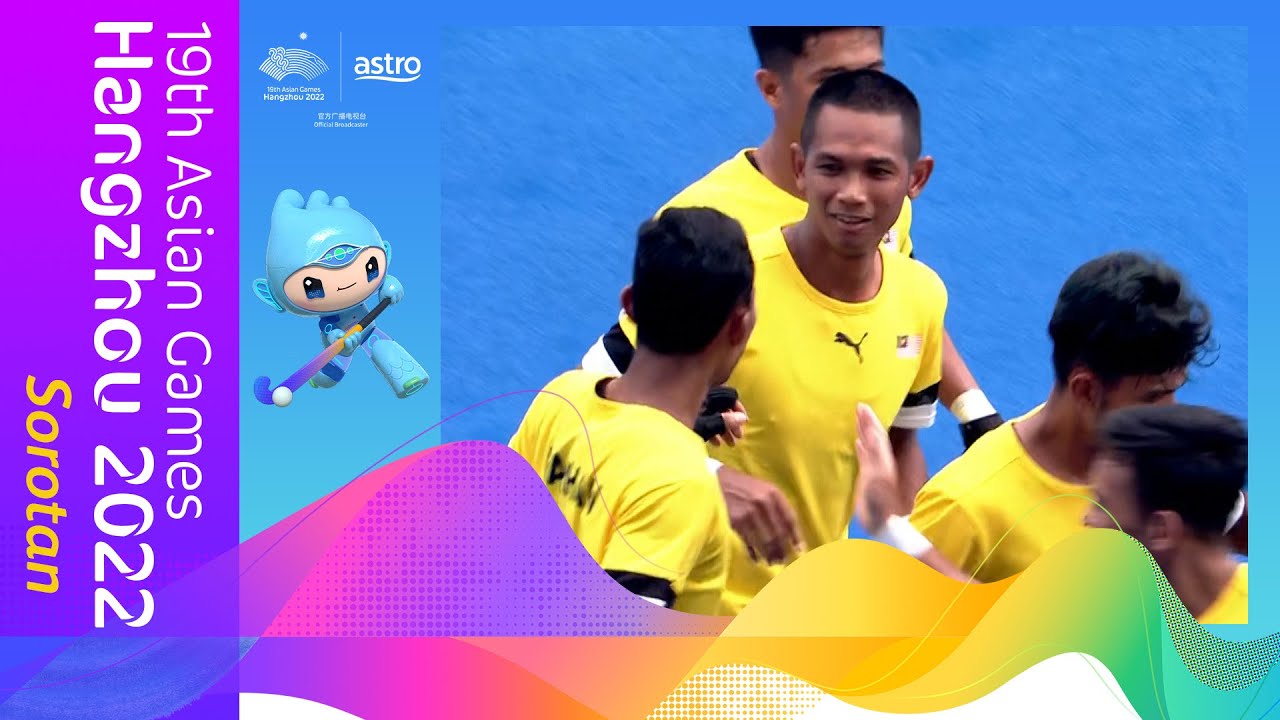 Hoki (L) : Malaysia 11 - 1 Oman | Sukan Asia Hangzhou 2022 - YouTube