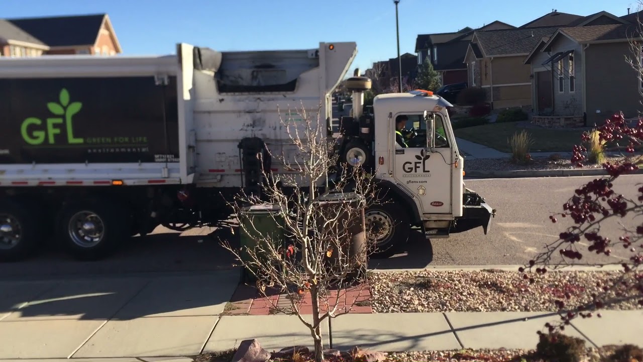 GFL Environmental Peterbilt 320 McNeilus Autoreach Recycled ♻️ (Ep.139 ...