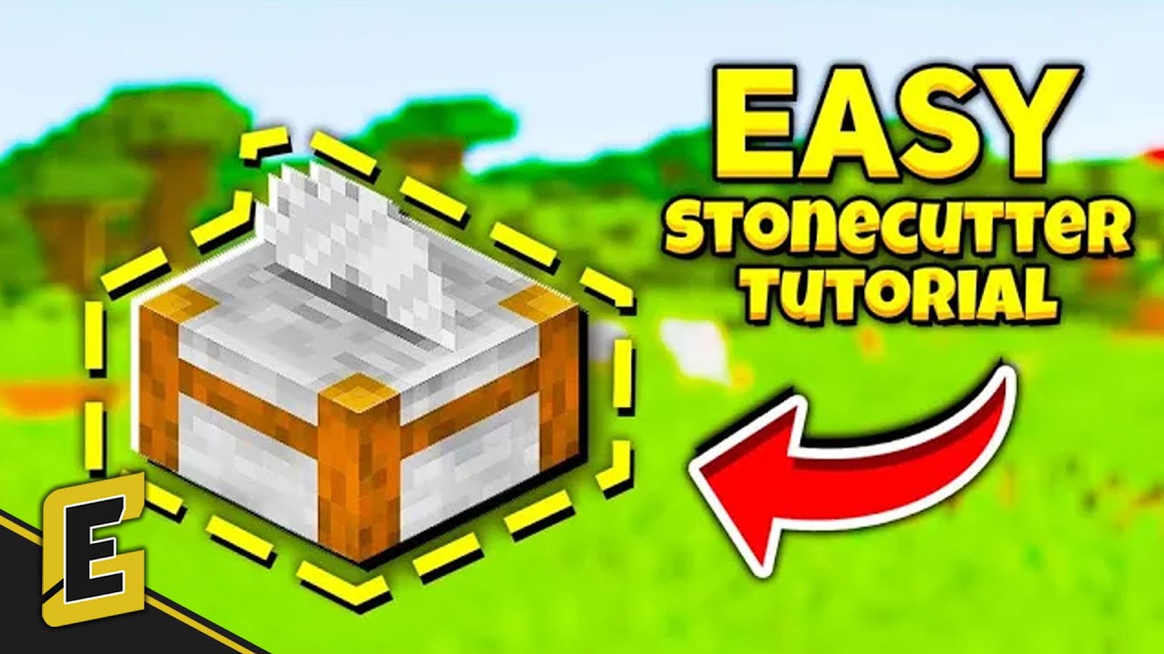 How To Make A Stonecutter In Minecraft (SUPER QUICK MINECRAFT TUTORIAL ...