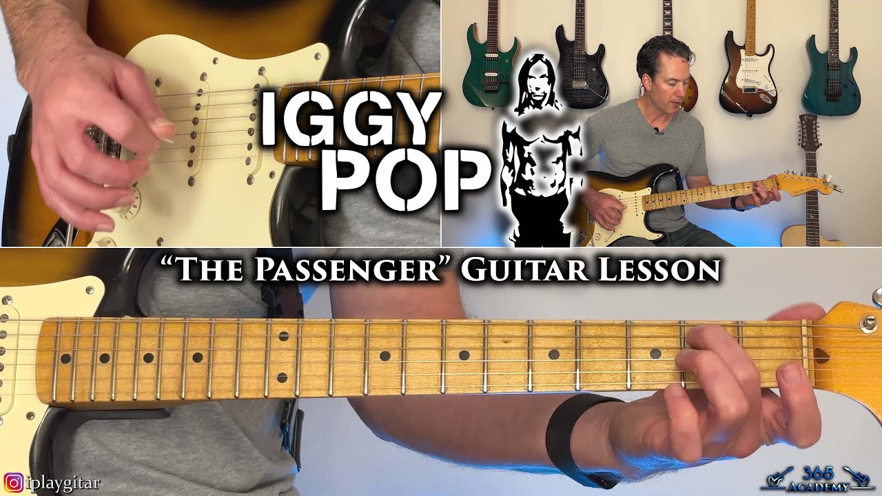 Iggy Pop - The Passenger Guitar Lesson - YouTube