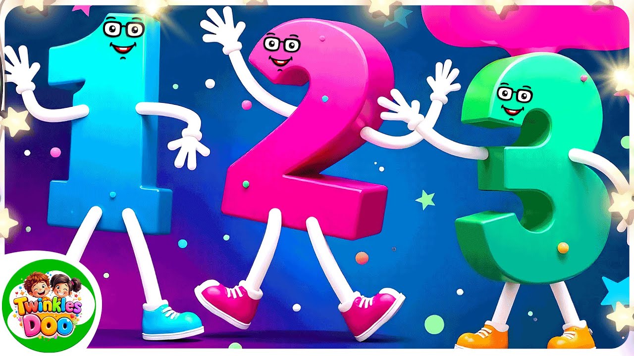 Numbers | Learn Number Counting 1,2,3,4,5,6,7,8,9,10 & More | Toddler ...