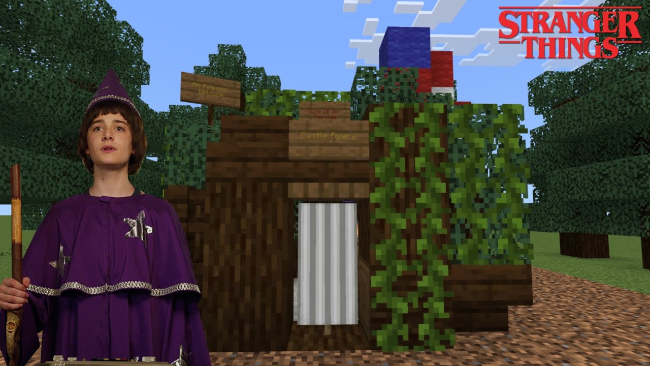 How to build Castle Byers in minecraft! - YouTube