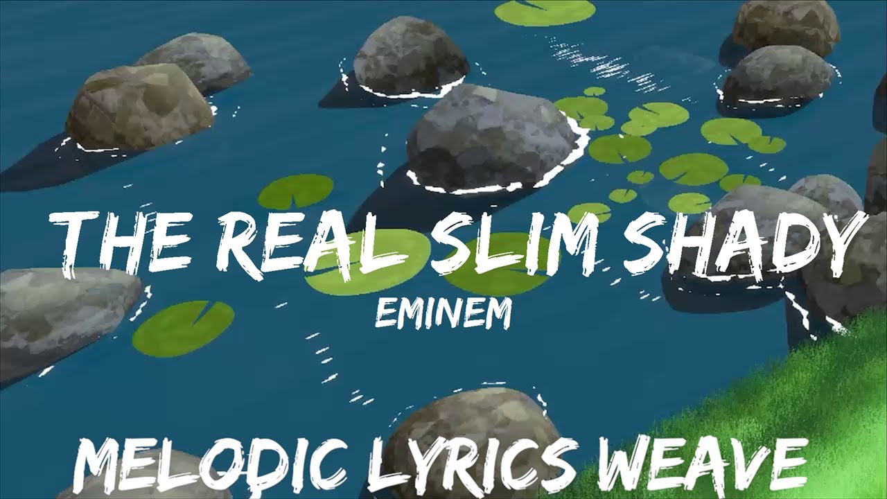 25mins | Eminem - The Real Slim Shady (Lyrics) | Best Vibe Music - YouTube