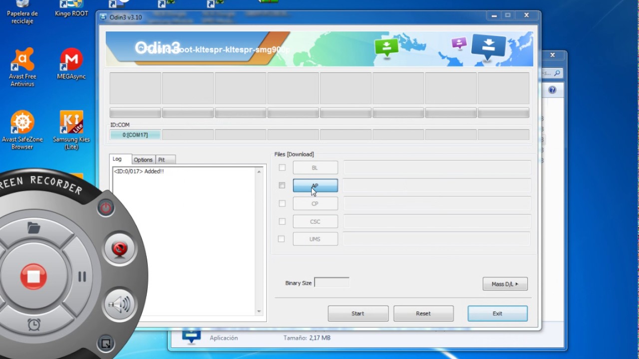 Cómo hacer usuarios ROOT en S5 SM-G900P Rotear Samsung Galaxy S5 -Único ...