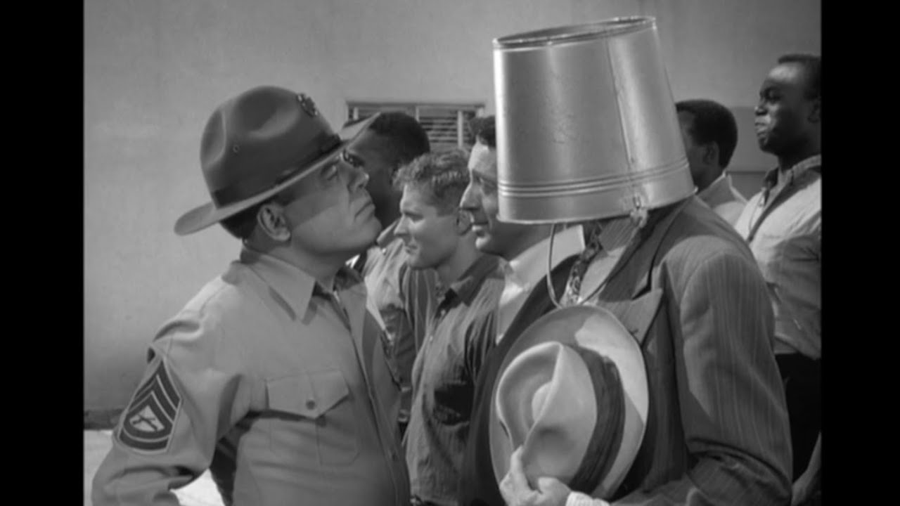 Gomer Pyle Joins the Marines Corps & Meets Sergeant Carter - 1964 - YouTube