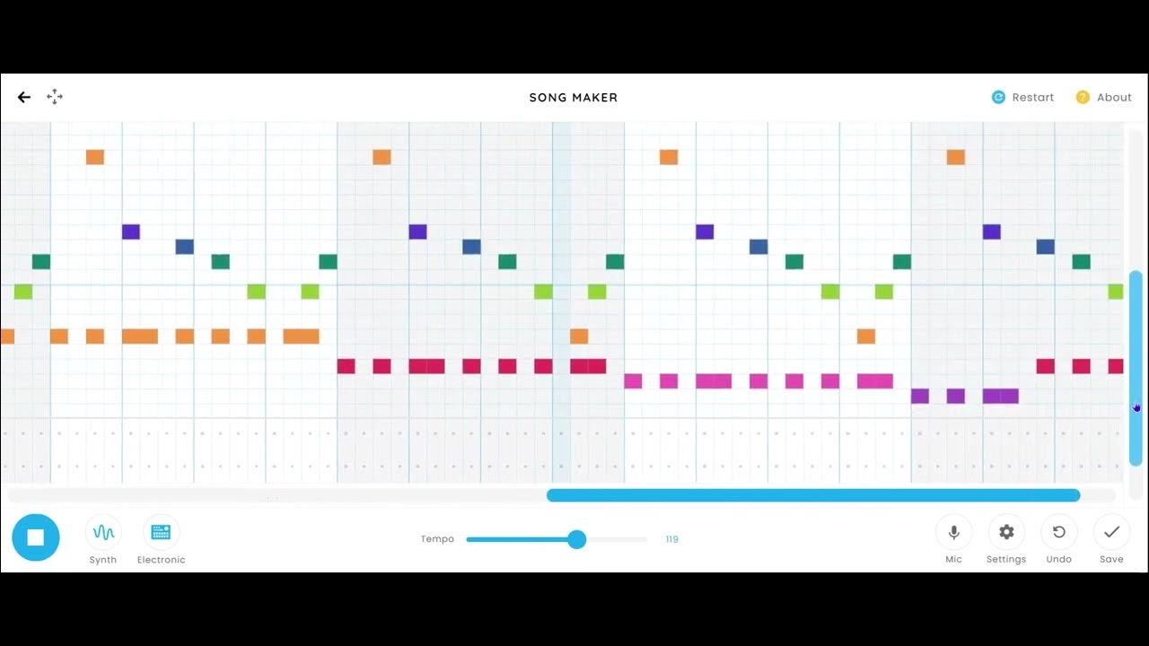 Megalovania - Chrome Music Lab - YouTube