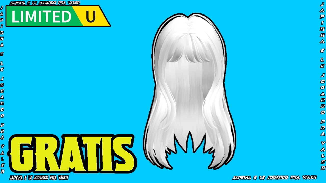 Cabelo anime angelical Limited UGC Grátis agora no Roblox Evento 2024 ...