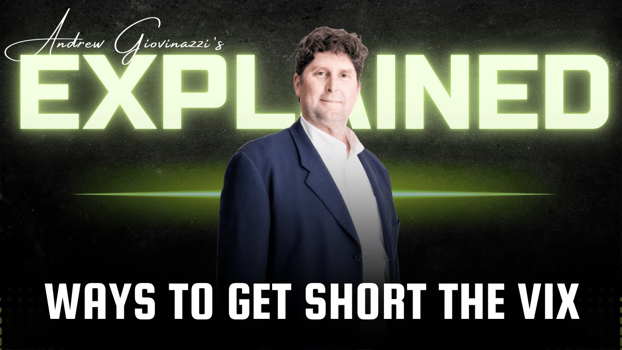 How to get short the VIX - YouTube