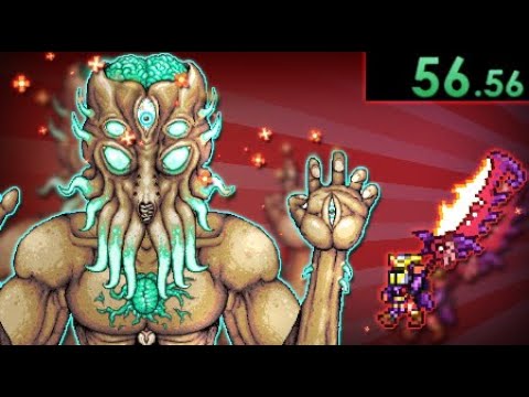 Master Mode Moon Lord in Under 1 Minute with Pure Melee - YouTube