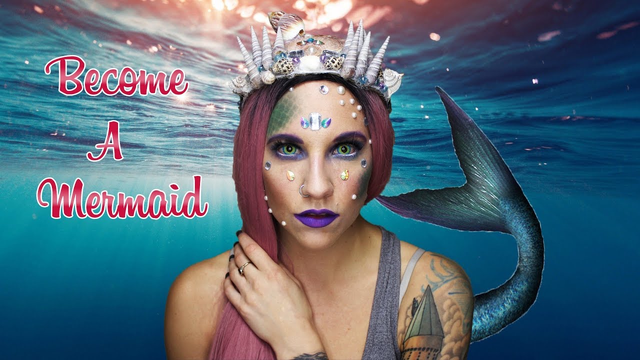 Easy Mermaid Tutorial SFX (Special Effects) How To Make Scales With ...