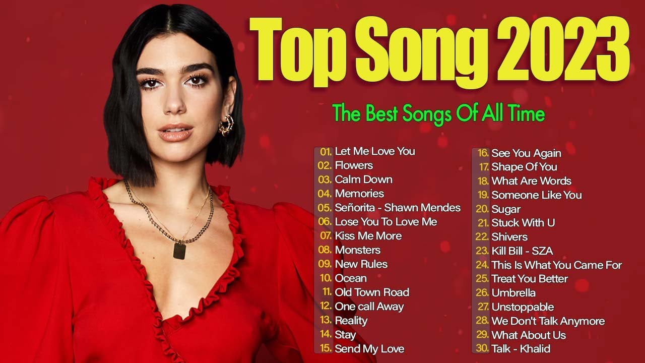TOP SONGS 2023 🔥 Best Song Playlist Full Album 2023 - AMiley Cyrus ...