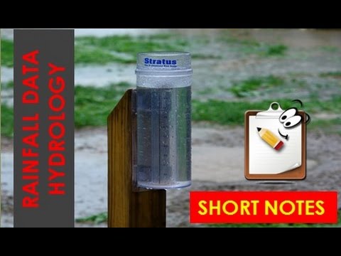 RAINFALL ESTIMATION & MASS CURVE IN "HYDROLOGY part 2" - YouTube