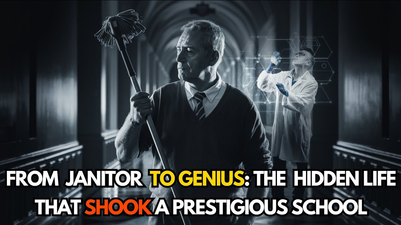 FROM JANITOR TO GENIUS: THE HIDDEN LIFE THAT SHOOK A PRESTIGIOUS SCHOOL ...