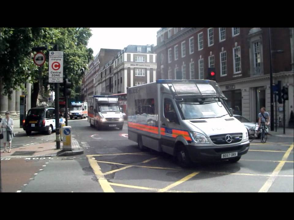 Metropolitan Police - 3x TSG Police Vans And A Ford Toureno On ...