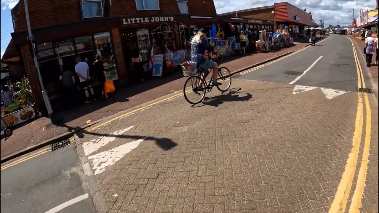 Jimmy Savile Riding His Bike - YouTube