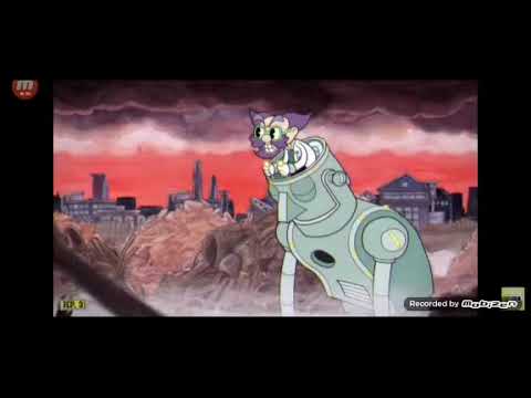 tedzaster rage in Cuphead game - YouTube
