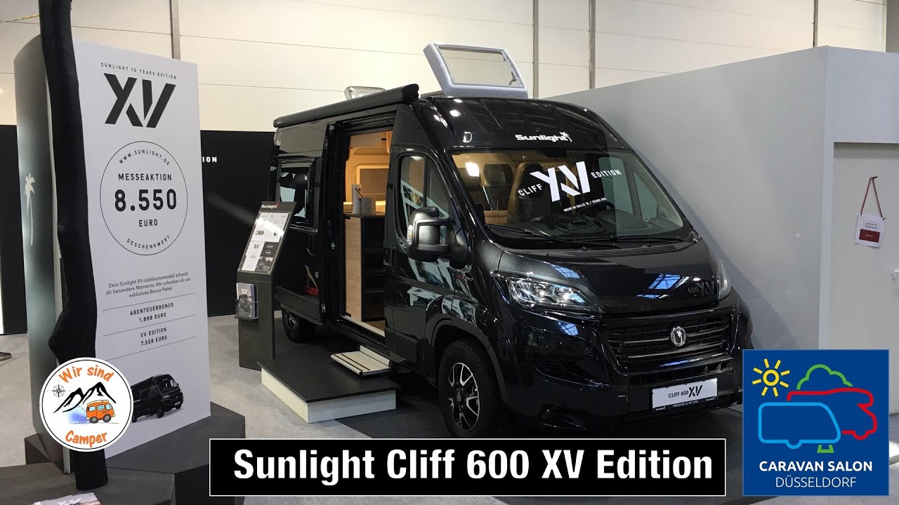 Vorstellung des Sunlight Cliff 600 XV Edition auf dem Caravan Salon ...