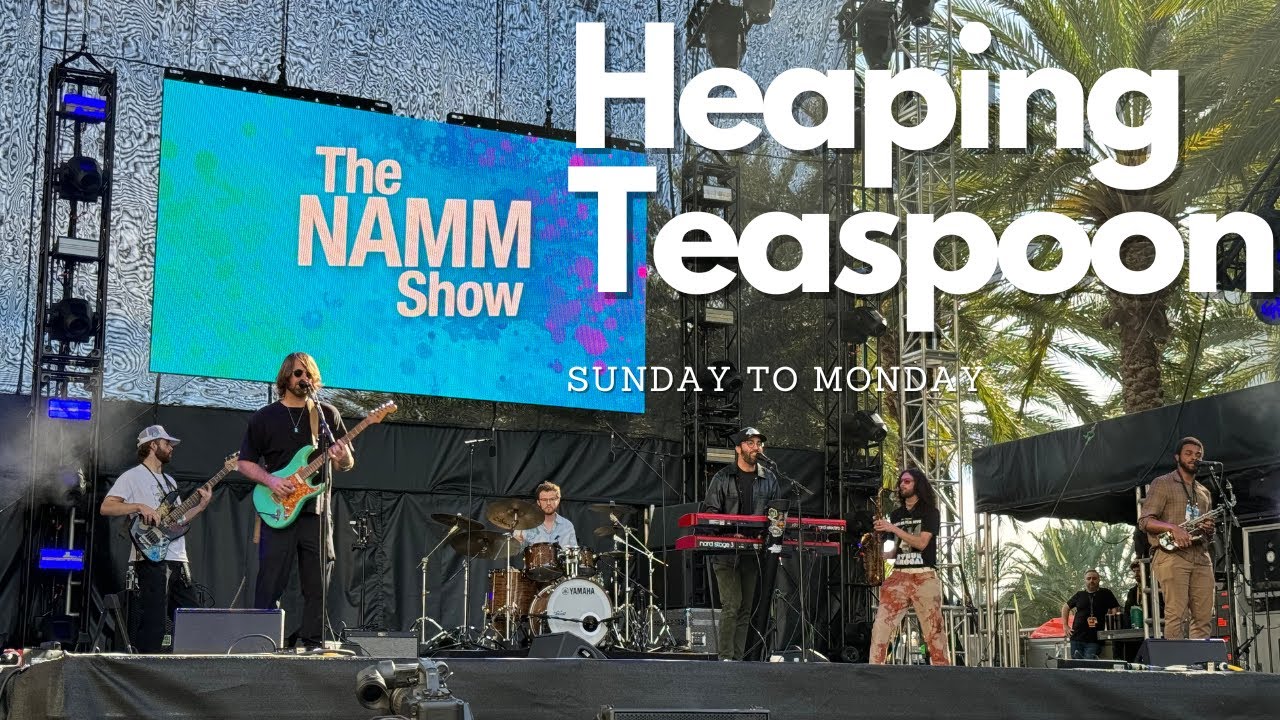 Heaping Teaspoon Perform Sunday To Monday at The NAMM Show 2024 - YouTube