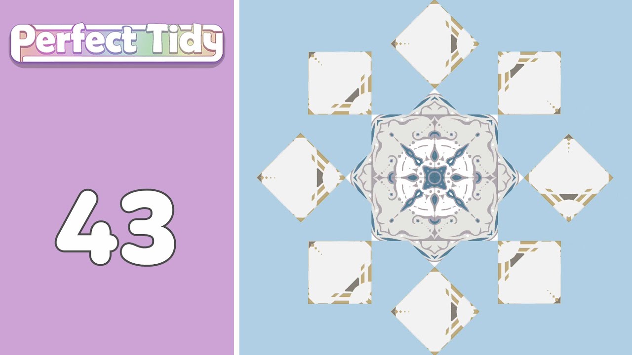 Perfect Tidy Level 43 | Every Puzzle Solved! 🎯 - YouTube
