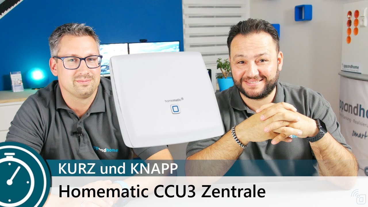 Homematic CCU3 Zentrale KURZ und KNAPP vorgestellt - YouTube