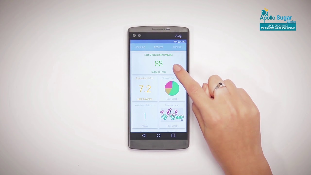 Apollo Sugar Glucome - Glucometer - YouTube