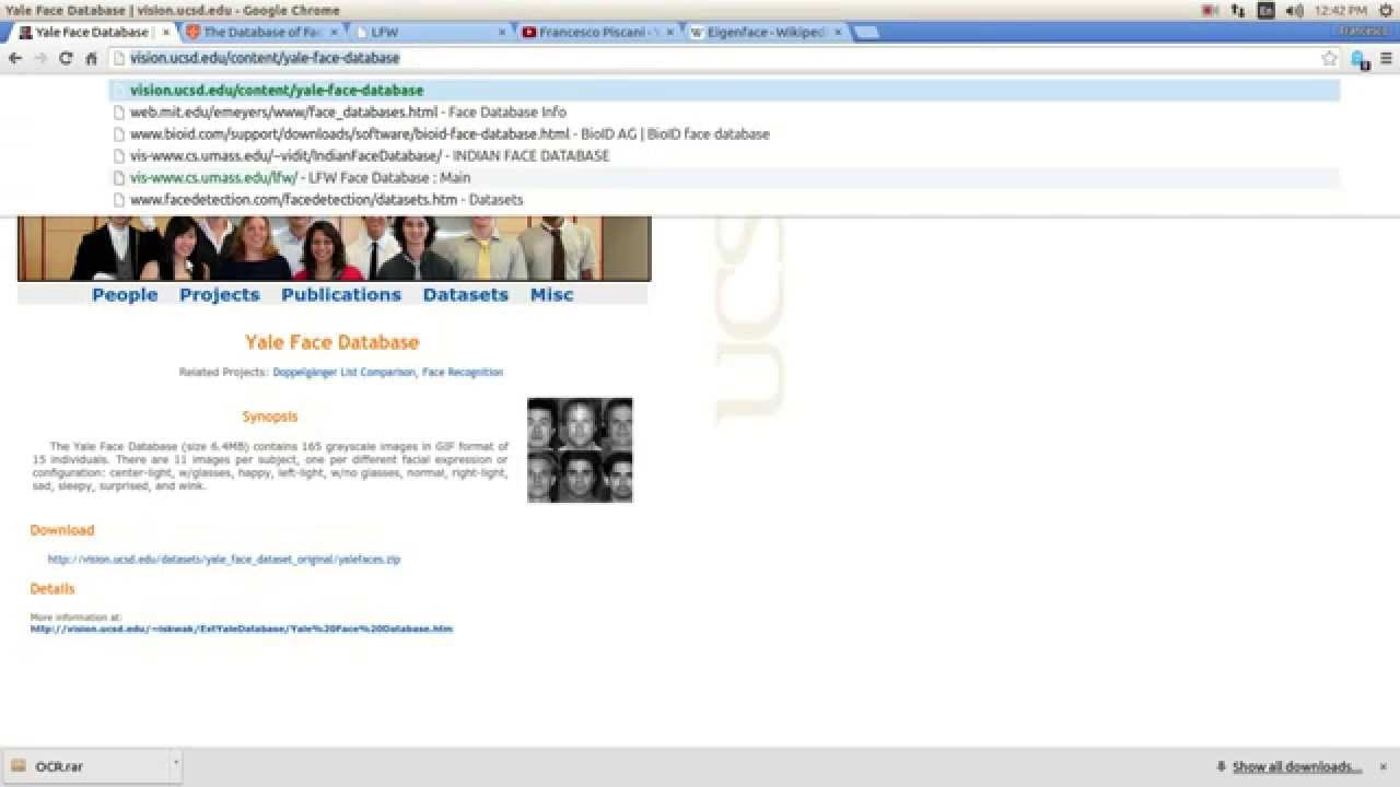 Facial Recognition with Python 1: PCA Eigenfaces - YouTube