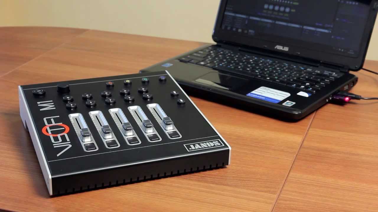 Jands Vista M1 Control Surface - YouTube