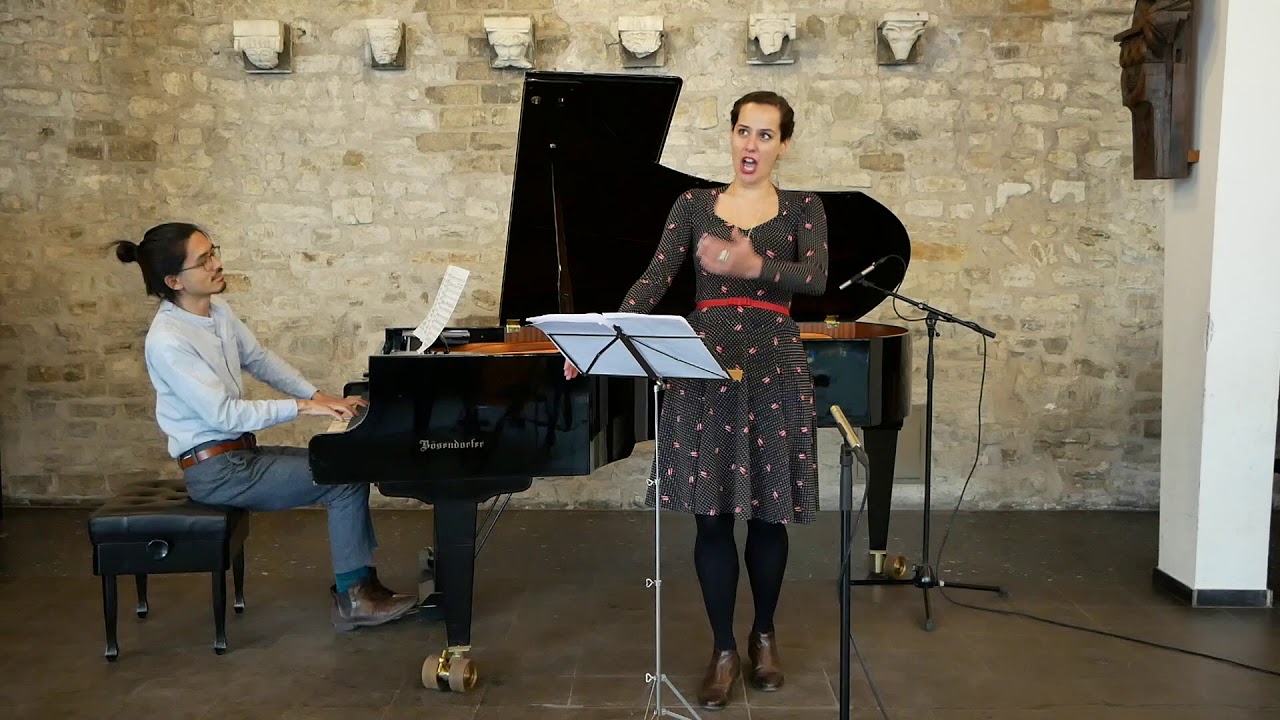 Gustav Mahler - Rheinlegendchen Marie Seidler Mezzosopran & Toni Ming ...