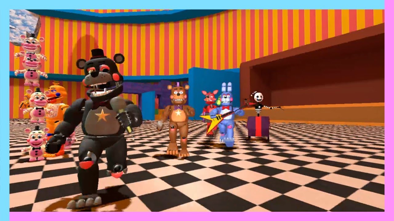 FNAF ULTIMATE CUSTOM NIGHT IN THE AMAZING DIGITAL CIRCUS GMOD SHOWCASE ...