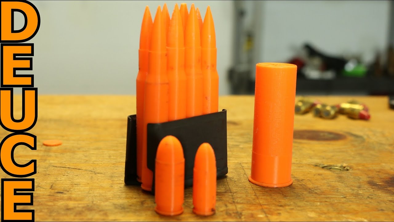 3D Printing Practice Ammo - YouTube