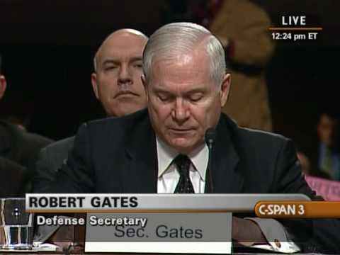 DADT Hearing (2/2/10) Secretary Robert Gates Opening Statement