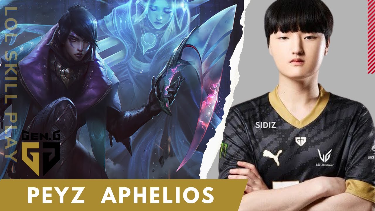 GEN.G Peyz play Aphelios | Aphelios vs Jinx | K/D/A 14/2/9 | Gen.G Peyz ...