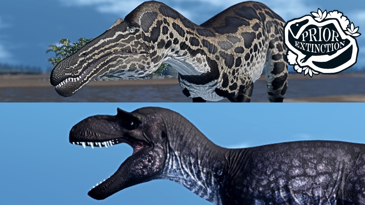 Re-Animated Suchomimus + New Skins | Prior Extinction - YouTube