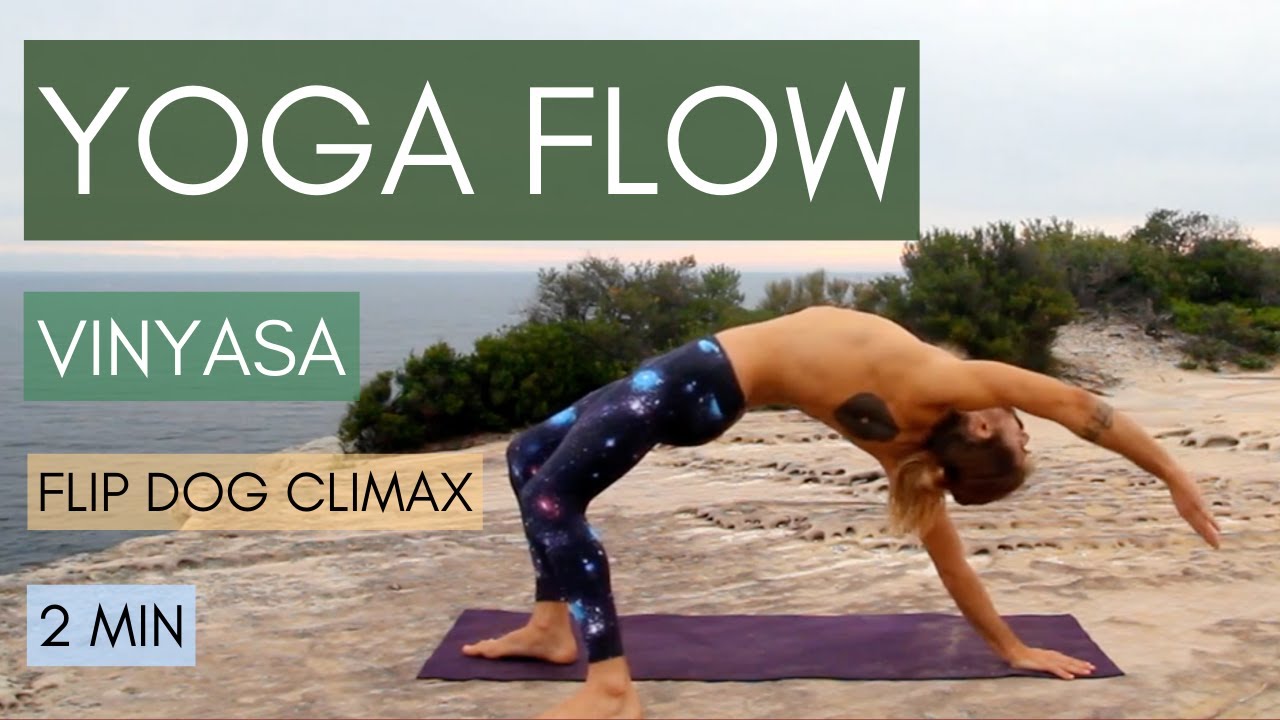 VINYASA YOGA FLOW - Flip Dog Climax - YouTube