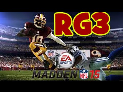 Robert Griffin III RG3 in Madden 15 (XBOX ONE/PS4) - YouTube