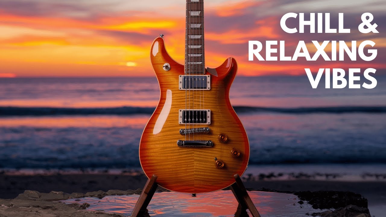 CHILL & RELAXING Electric Guitar Solos | Beautiful Instrumental Music ...