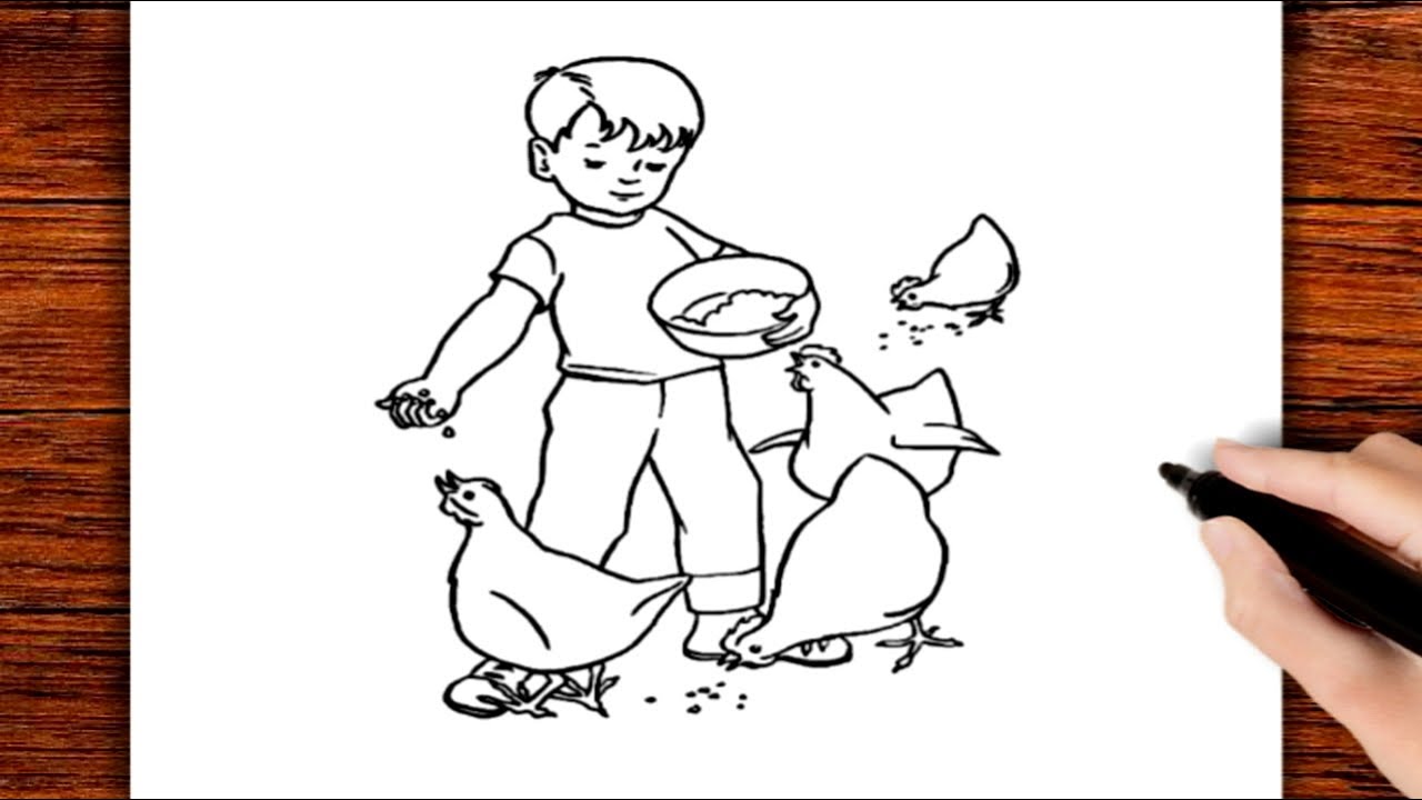 easy drawing for beginners l sympathy drawing ️ ( easy 😊 ) - YouTube