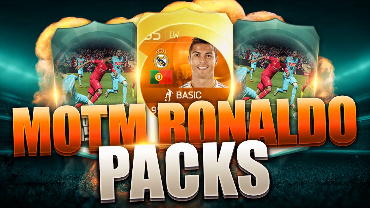 MOTM RONALDO PACKS! - YouTube