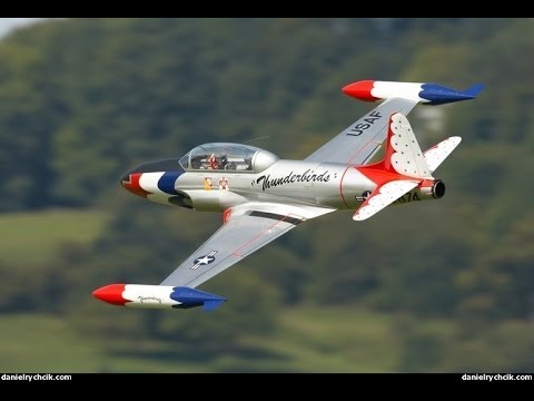 RC F-84G Thunderjet cam - YouTube