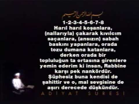 Fatih Çollak Adiyat Suresi