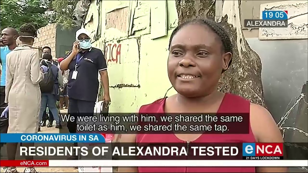 Mass testing starts in Alexandra - YouTube