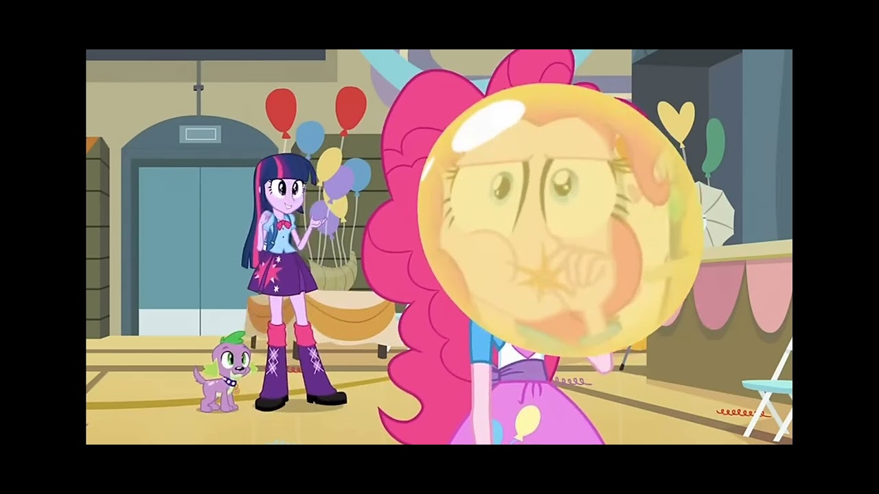 Pinkie Pie Blowing Up A Big Balloon 🎈 Youtube 6654
