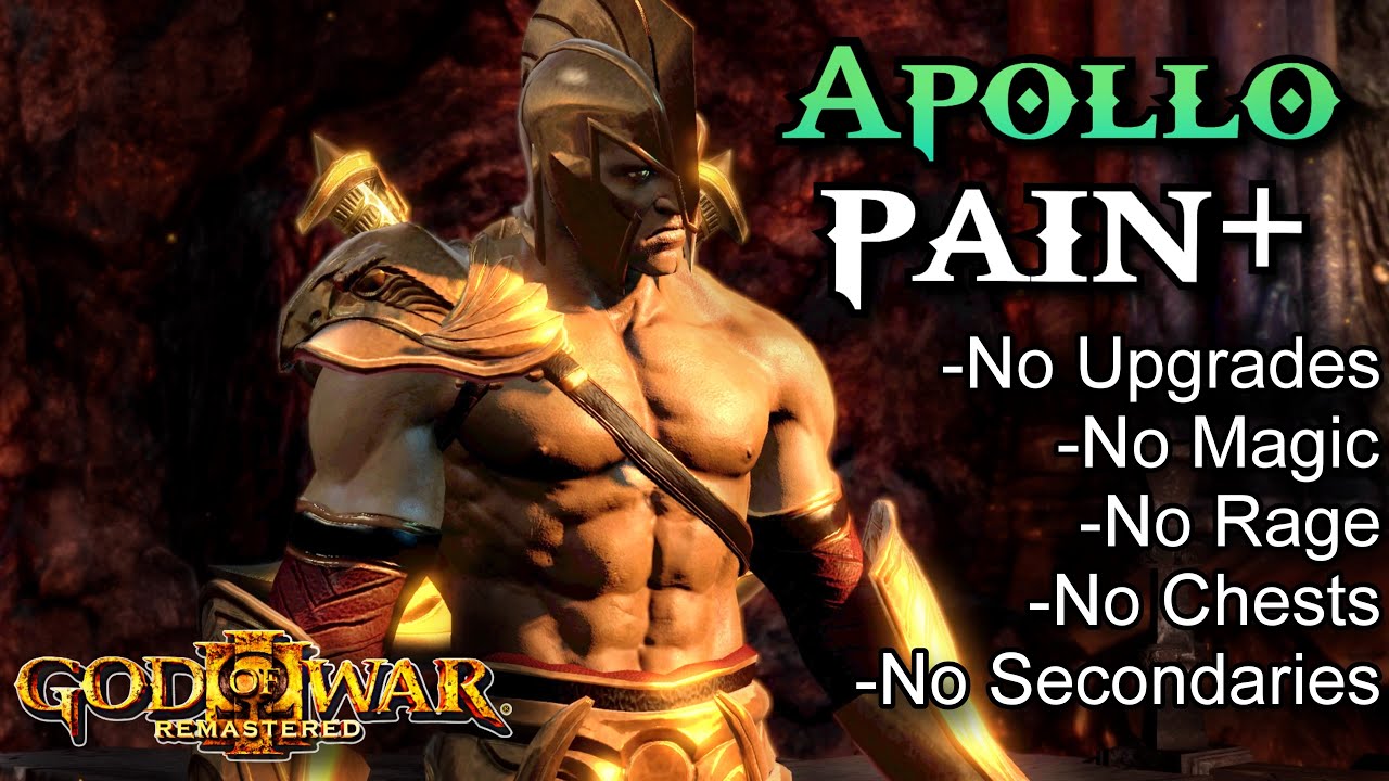 God of War 3 Apollo PAIN+ | Blades of Athena + Chalice | Part 6 - YouTube