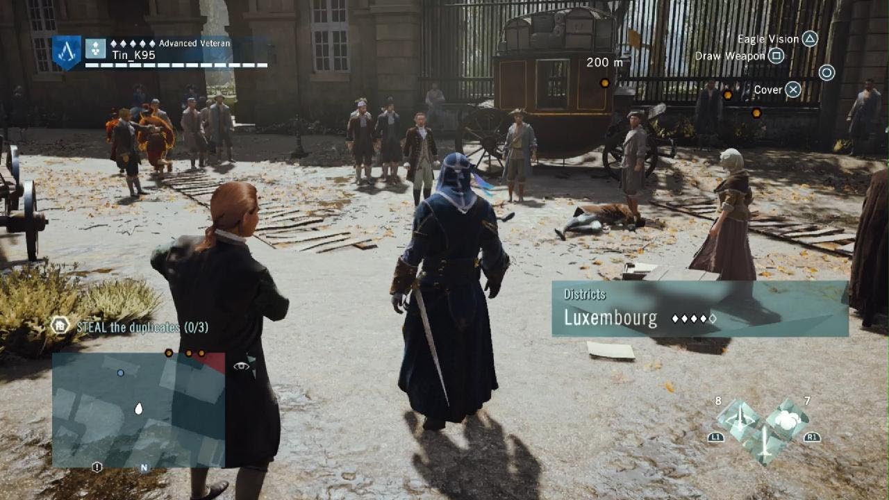 Assassin's Creed Unity: Floating NPC - YouTube
