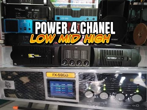 Power Build Up 4 Chanel Harga di Bawah 8 Juta no.4 Paling Mantap - YouTube