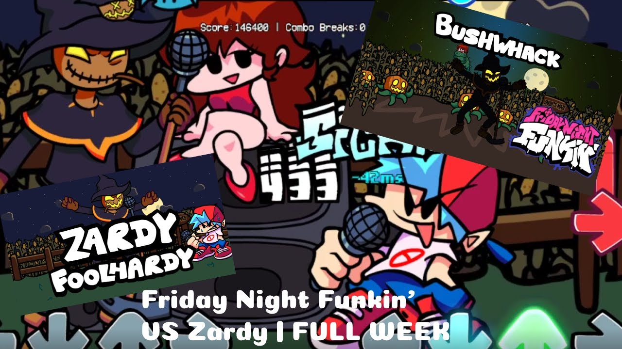 Friday Night Funkin' VS Zardy | FULL WEEK - YouTube