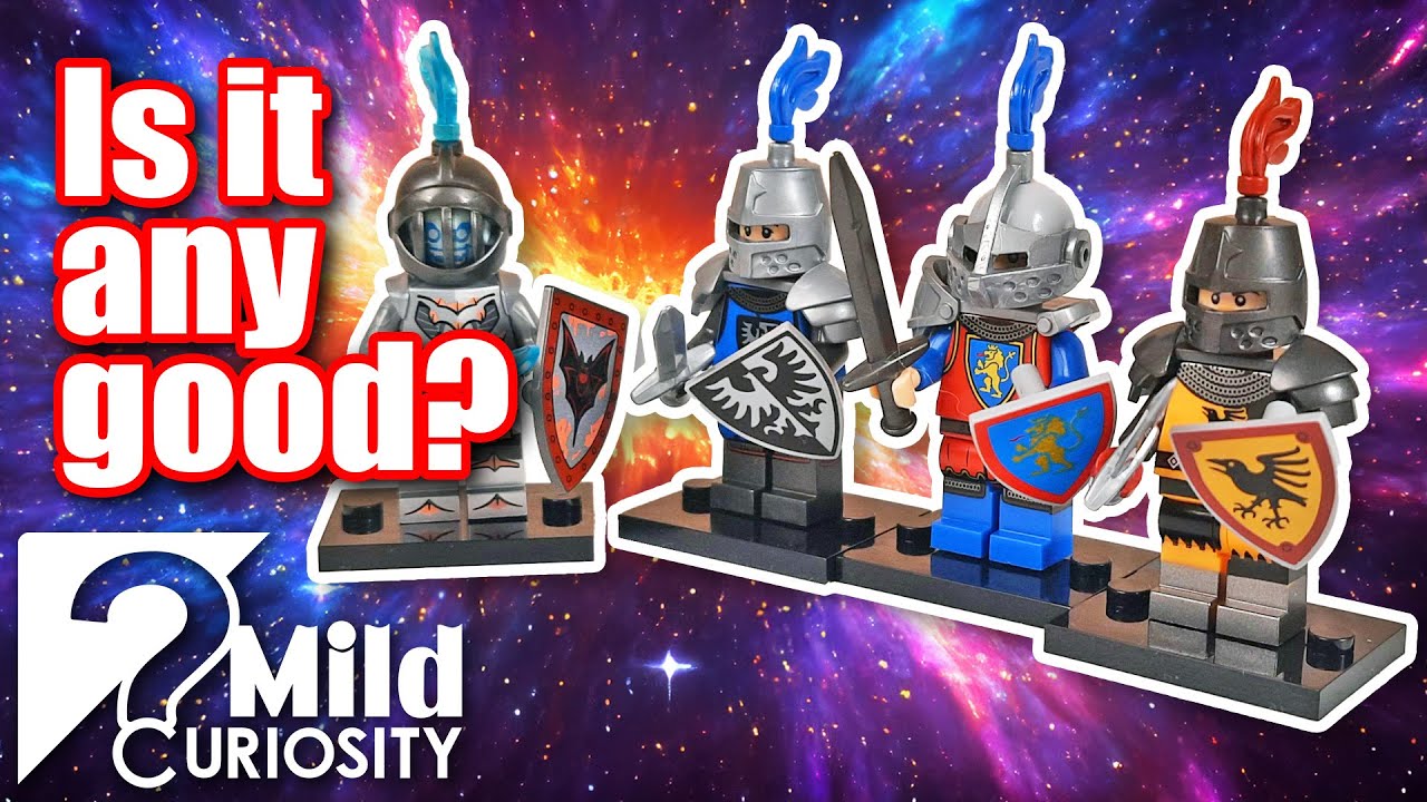 Fake LEGO Knights minifigures from AliExpress - Are they good? - YouTube