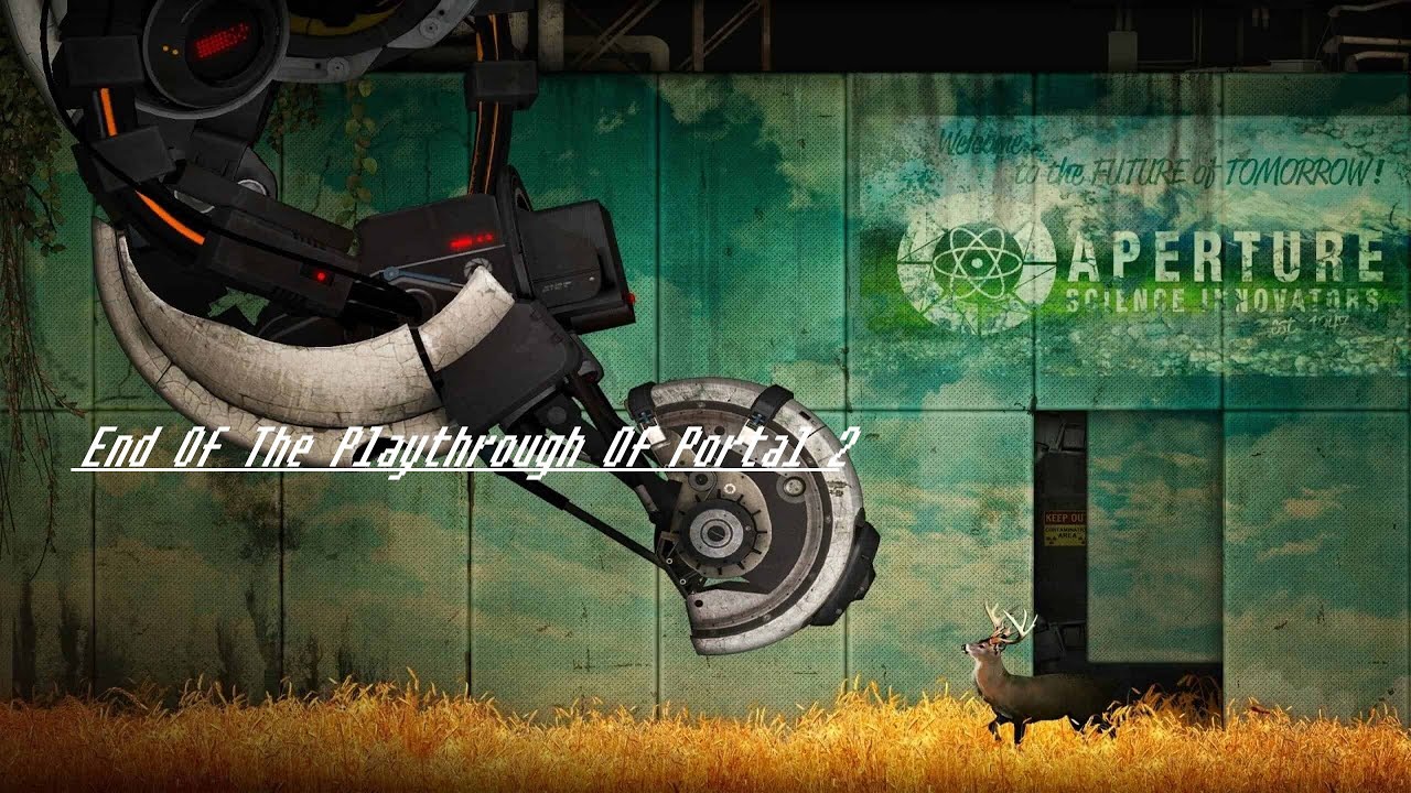 Portal 2 Playthrough Part 4 Finish - YouTube