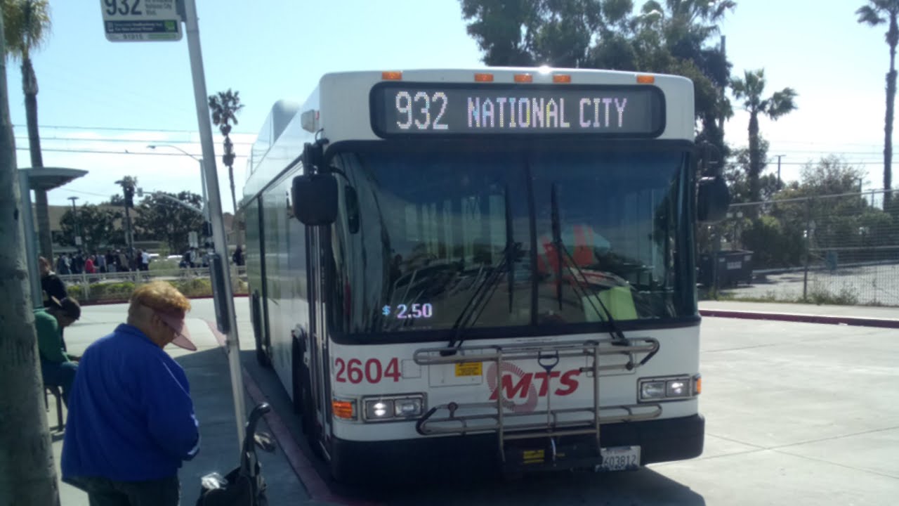 SDMTS 2022 Gillig CNG 40 on route 932 to 8th St Transit center/National ...