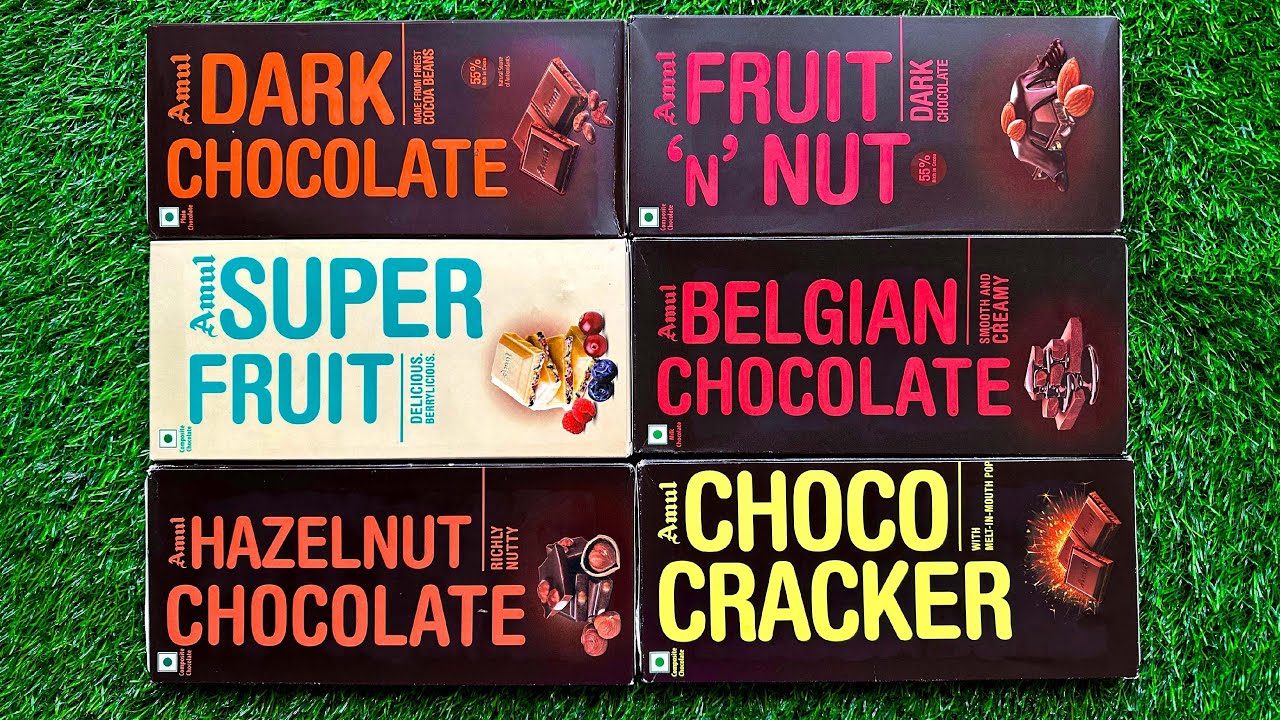 AMUL's Chocolate Unboxing | ASMR Unboxing AMUL's Heavenly Chocolate ...